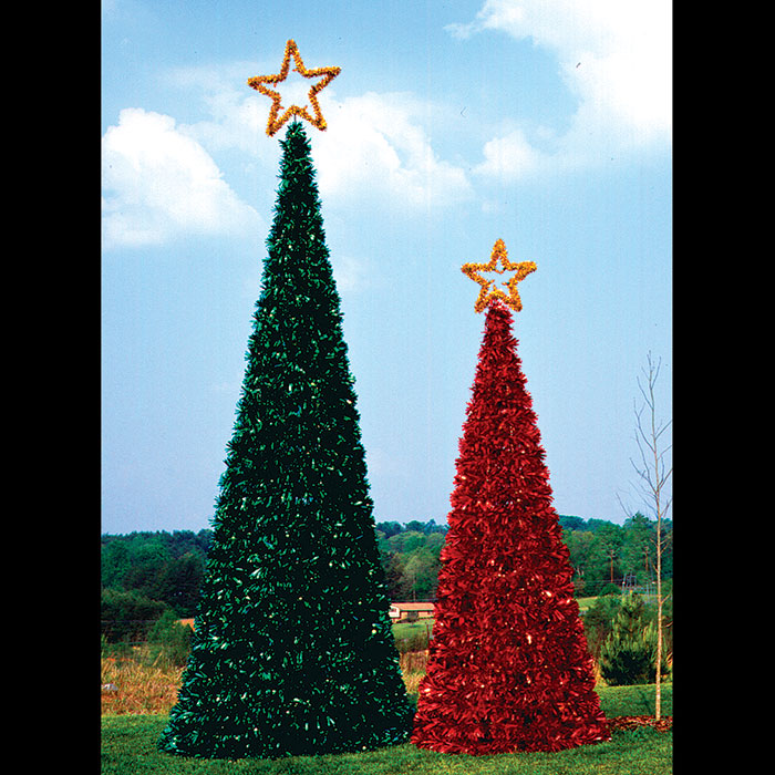 5-Point Star Tree Topper - Holiday Outdoor Decor
