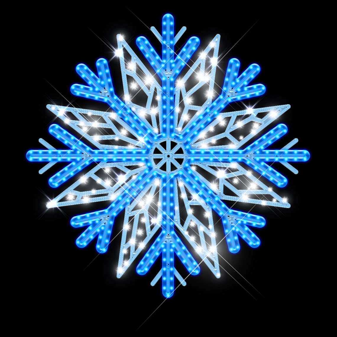 Mia Snowflake Suspension | Holiday Outdoor Decor